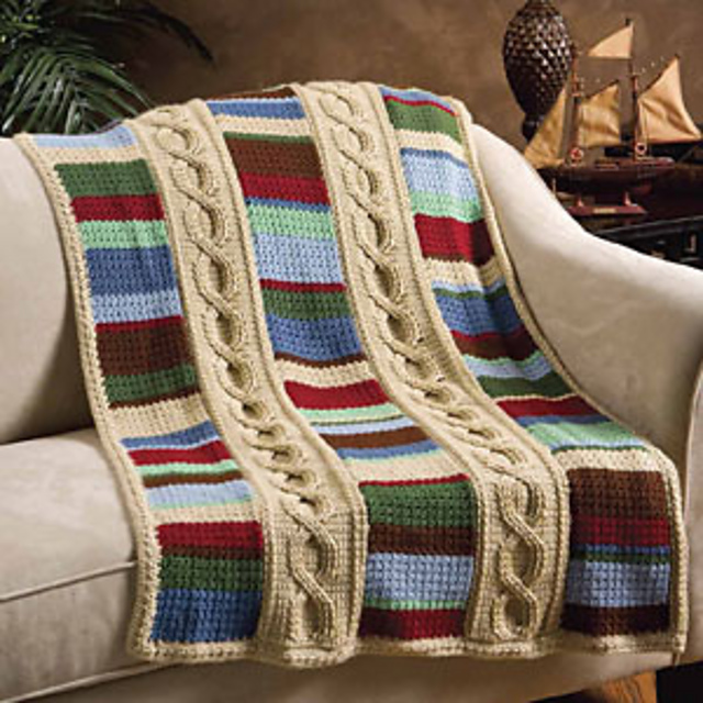 Ravelry: Cables & Colors pattern by Jerry Rigdon