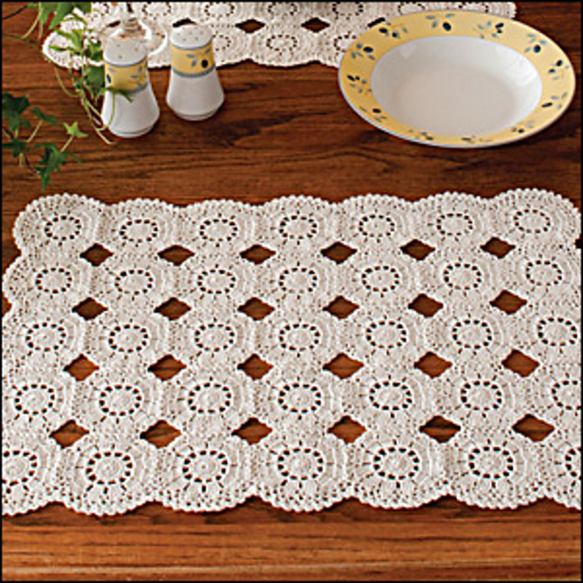 Ravelry: Motif Place Mats pattern by Agnes Russell