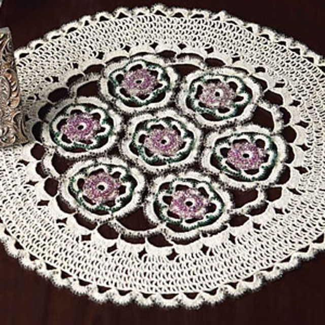Ravelry: Beaded Doily pattern by Coats & Clark