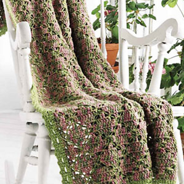 Ravelry: Terrace Throw pattern by Darla J. Fanton