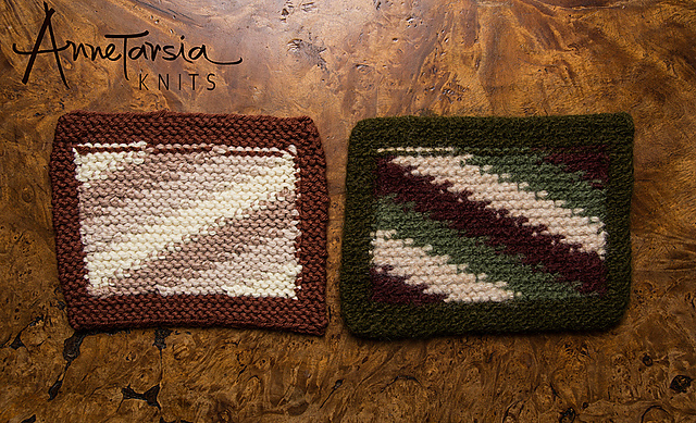 Ravelry: In the Kitchen: Garter Stitch Potholder pattern by Anne Berk