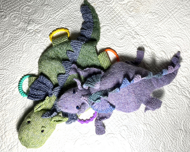 Ravelry: Dragon Lovey and Buddy kp5424 pattern by Carol Hebling