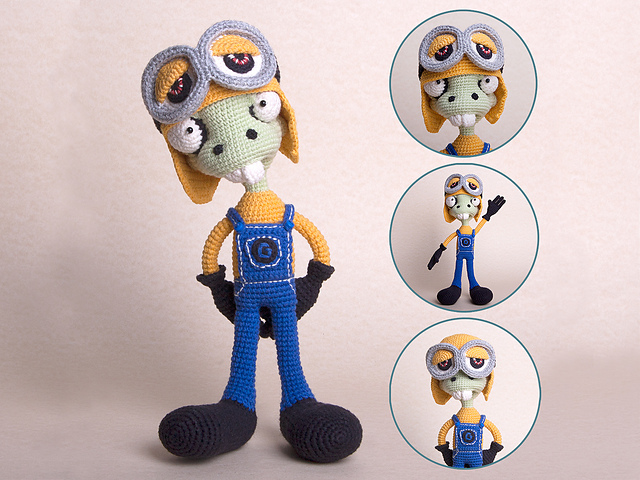 Ravelry: Zombie Minion pattern by Mila Kralina