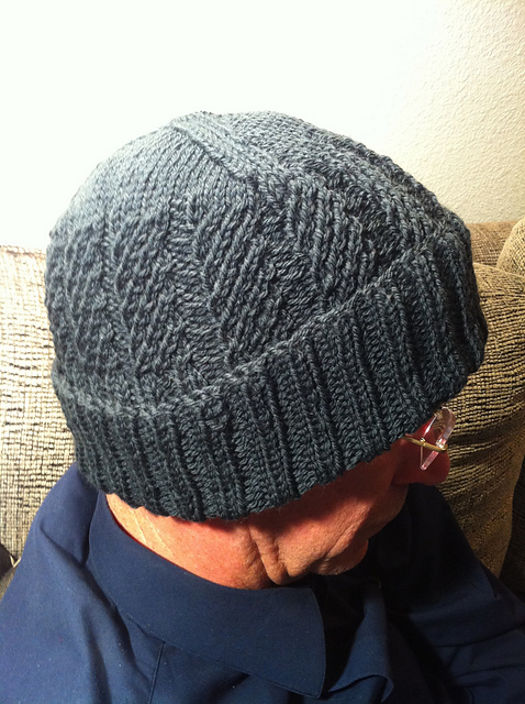 Ravelry: dteresasimmons' Hat - Classic World War II Watch Cap - Spiral