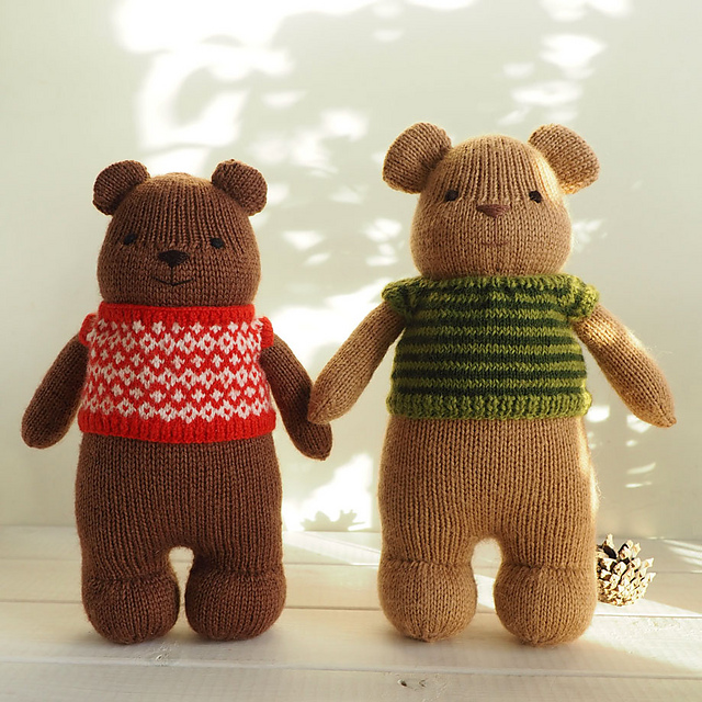 Ravelry: Mishka Bear toy pattern by dunaksa