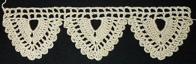 Ravelry: Bee Hive Lace pattern by A.M.