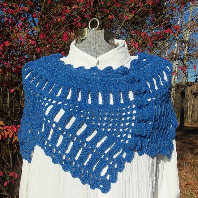Ravelry: Jagged Edge Shoulder Wrap pattern by Joyce D. Lewis