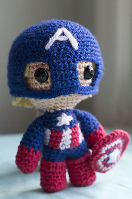 Ravelry: Captain America pattern by Fuwa Fuwa Studios