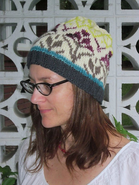 Ravelry: Flower Power Stash Hat pattern by Rebecca Shepler
