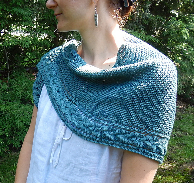 Ravelry: Silvia Shawl pattern by Rebecca Shepler