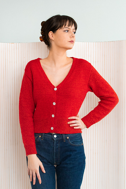 Ravelry: Spalis Cardigan pattern by Rūta Šakytė-Vielavičė