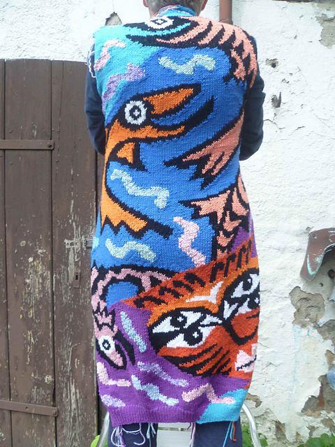 Ravelry: #14 Fish Coat pattern by Rosella Paletti