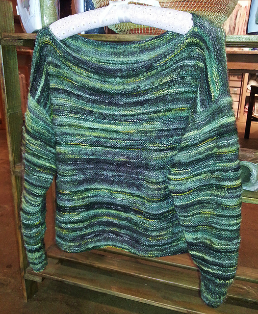 Ravelry: Evie Box Sweater pattern by Liz Ungar