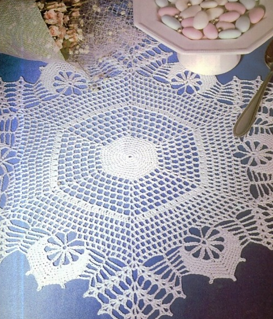 Ravelry: Fancy Hexagon pattern by Glendola Hodges
