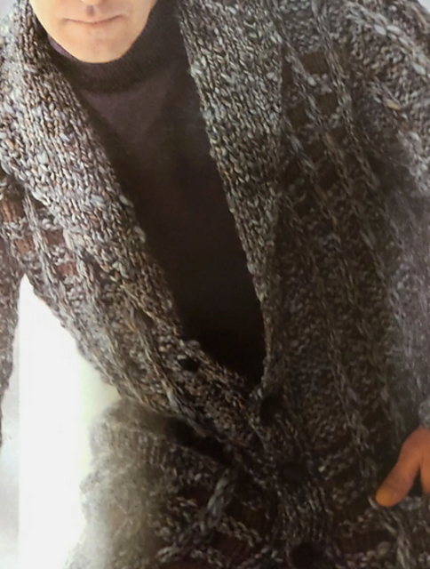 Ravelry: Windowpane Cardigan pattern by McCall Pattern Company
