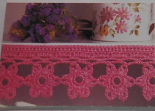 Ravelry: Flowered Edging pattern by Quick & Easy Crochet