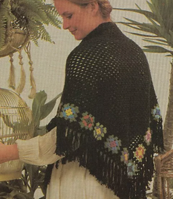 Ravelry: Granny Square Shawl pattern by Quick & Easy Crochet