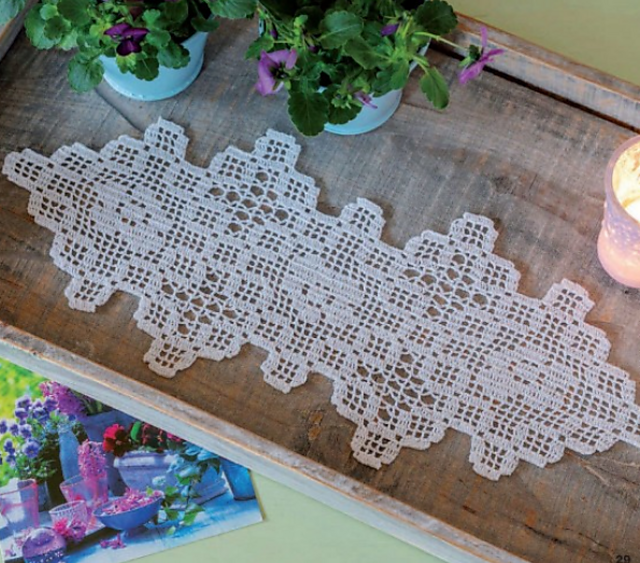 Ravelry: Filetdeckchen pattern by D. Starke