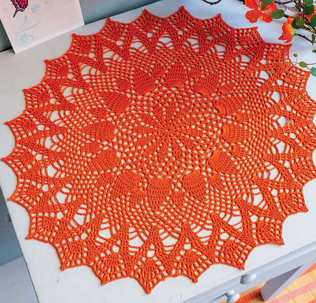 Ravelry: Rundes Deckchen pattern by K. Eul