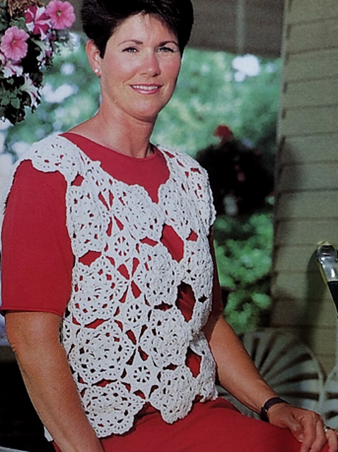 Ravelry: Pearl in a Star Vest pattern by Maureen Egan Emlet