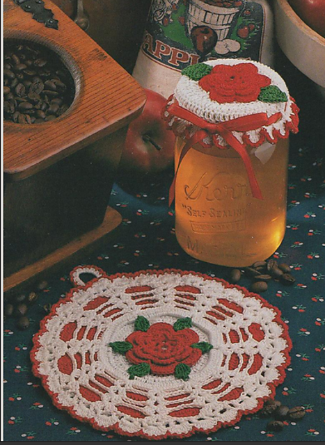 Ravelry: Rose Kitchen Set pattern by Elizabeth Ann White