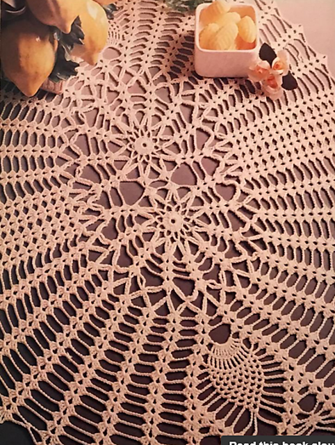 Ravelry: Oval Centerpiece pattern by Glendola Hodges