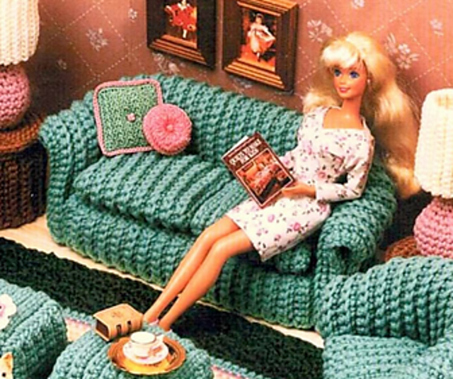Ravelry: Classic Living Room: Sofa pattern by Annie Potter