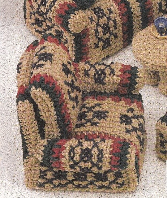 Ravelry: Santa Fe Style: Chair pattern by Cynthia (Cindy) Harris