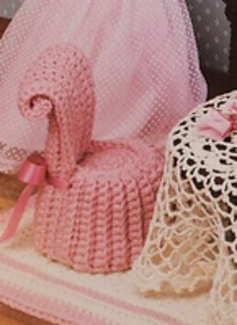 Ravelry: Romantic Dining Room: Dining Chair pattern by Annie Potter