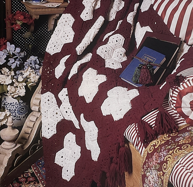 Ravelry: Quilt-Look Favorites: Diamond Trellis pattern by Wilma Pelley