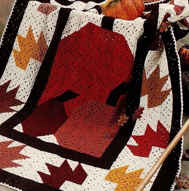 Ravelry: Autumn Time Afghan pattern by Annie's Attic