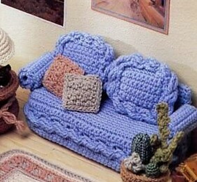 Ravelry: Couch & Chair pattern by Annie Potter