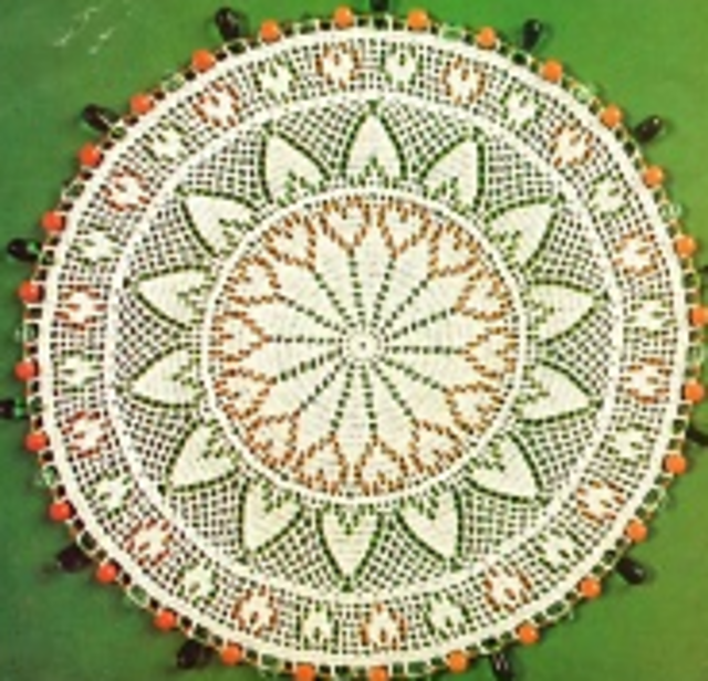 Ravelry: Doily 30: Hearts Bead Mat pattern by Kenneth Moir