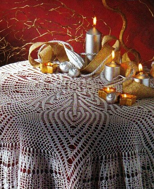 Ravelry: Celebration Table Topper pattern by Nathalie Cilibrazi