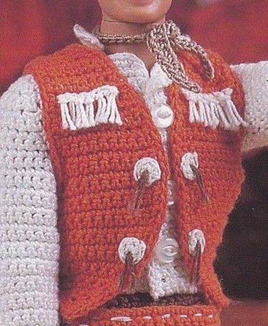 Ravelry: Dude Ranch Duds: Vest pattern by Erma Fielder