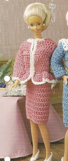 Ravelry: Afternoon Attire: Pink Suit pattern by Elizabeth Ann White