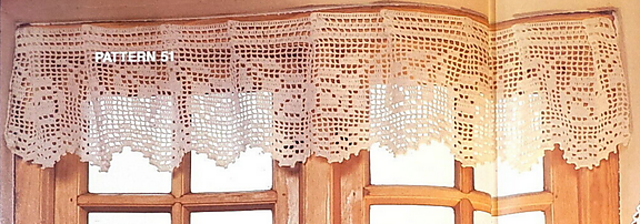 Ravelry: Rose Curtain Valance pattern by Diana Design Team