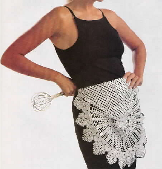 Ravelry: Hostess Apron pattern by Les Editions de Saxe