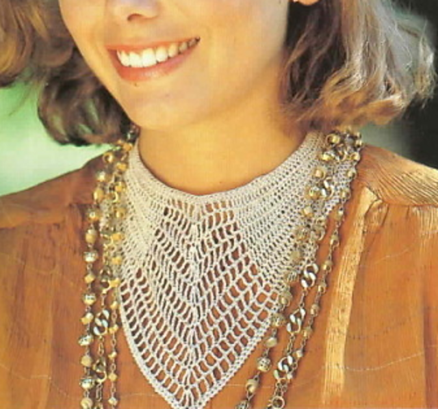 Ravelry: V-Shaped Collar pattern by Les Editions de Saxe