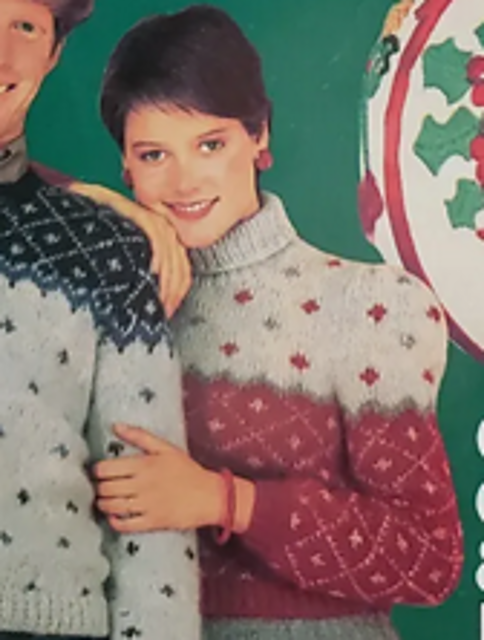 Ravelry: Woman's Jacquard Sweater pattern by Judith Shangold