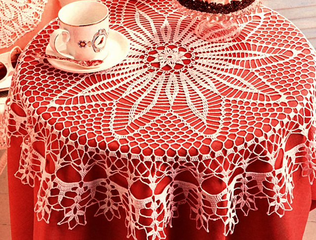 Ravelry: Filigrane Decke pattern by E. Lehner