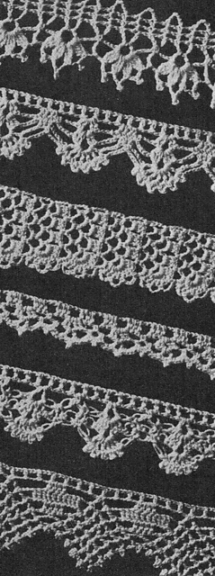 Ravelry: Six Crocheted Edgings pattern by Old-Time Crochet magazine