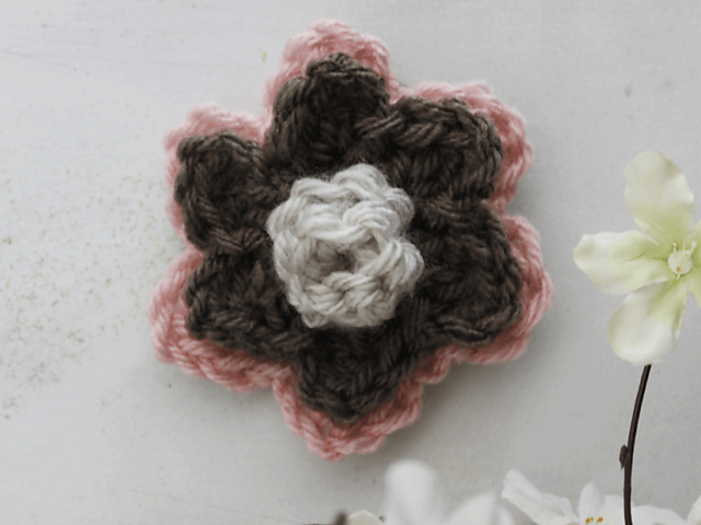 Ravelry: Rosette Flower pattern by Krista Cagle
