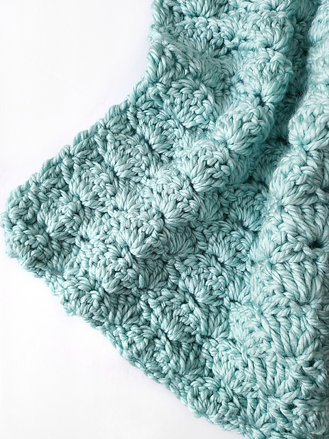 Ravelry: Shell Stitch Baby Blanket pattern by Krista Cagle