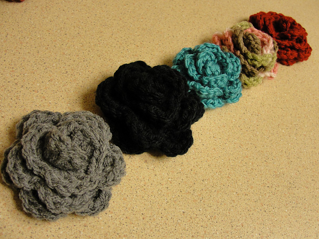 Ravelry: Small Rosette pattern by Jenn Ozkan