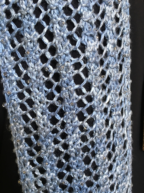 Ravelry: eccline's One Row Lace Scarf