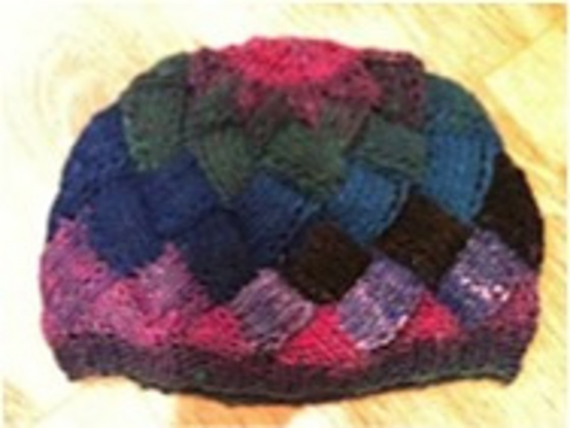 Ravelry: Dee's Entrelac Hat pattern by Dee Irwin