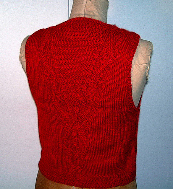 Ravelry: Clock Vest pattern by Cheryl Oberle