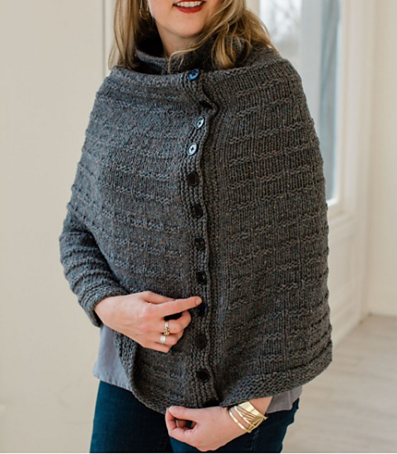 Ravelry: Blizzard Funnel Wrap pattern by Marie Greene