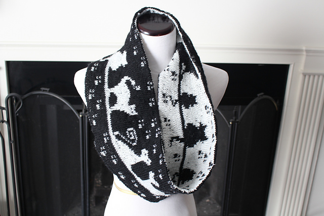 Ravelry: Herding Cats Double Knit Cowl pattern by Karen Buhr